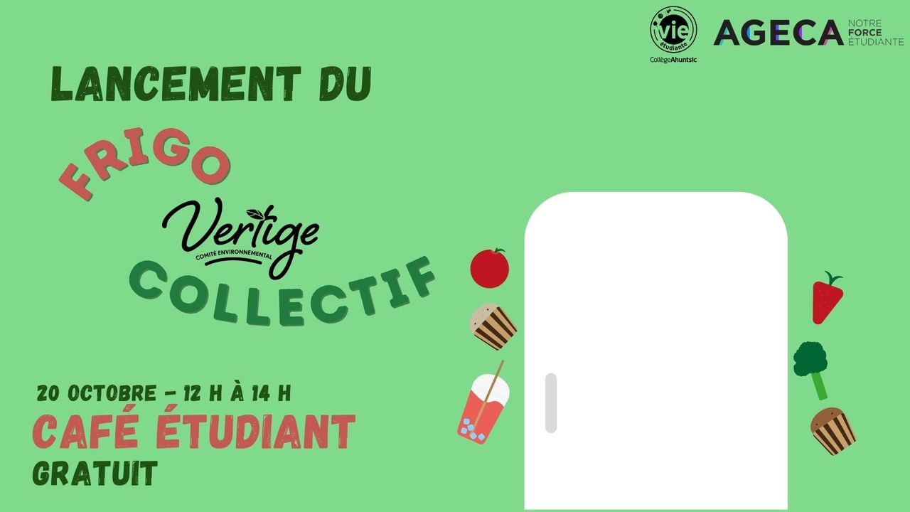 Grand lancement du frigo collectif Vertige