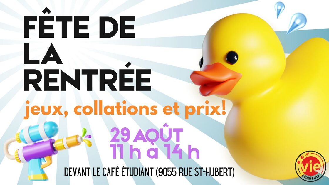 La fête de la rentrée