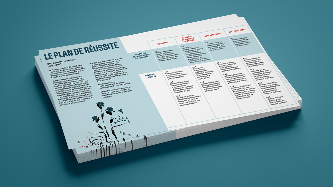 Le Plan de réussite, une démarche pensée pour vous!