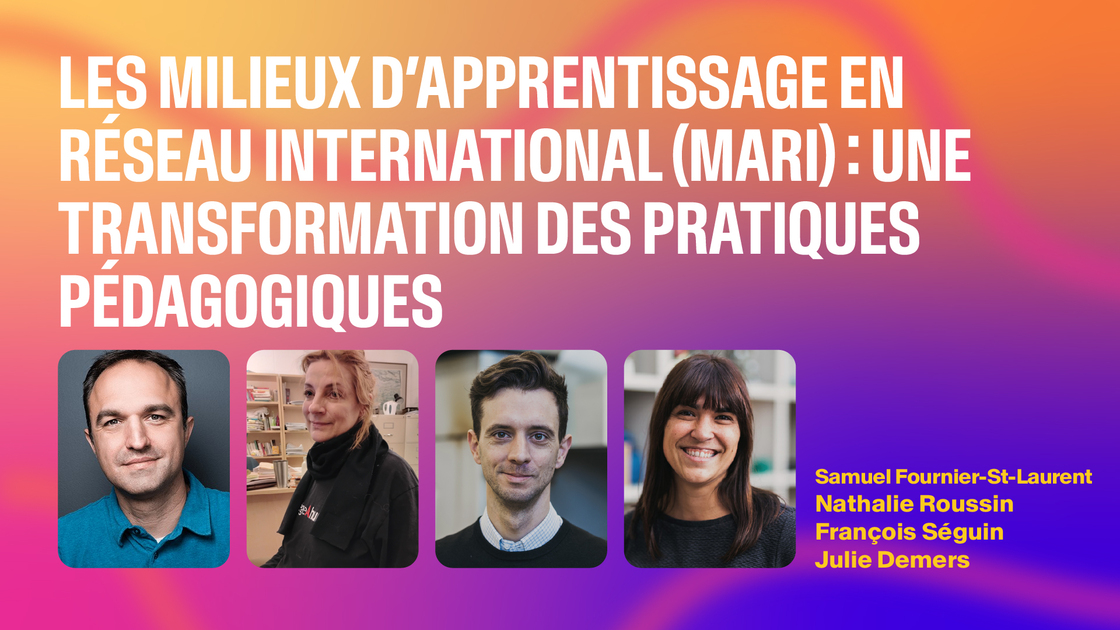 Les milieux d'apprentissage en réseau international (MARI) : une ...