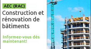 AEC | Construction et rénovation de bâtiments | Collège Ahuntsic