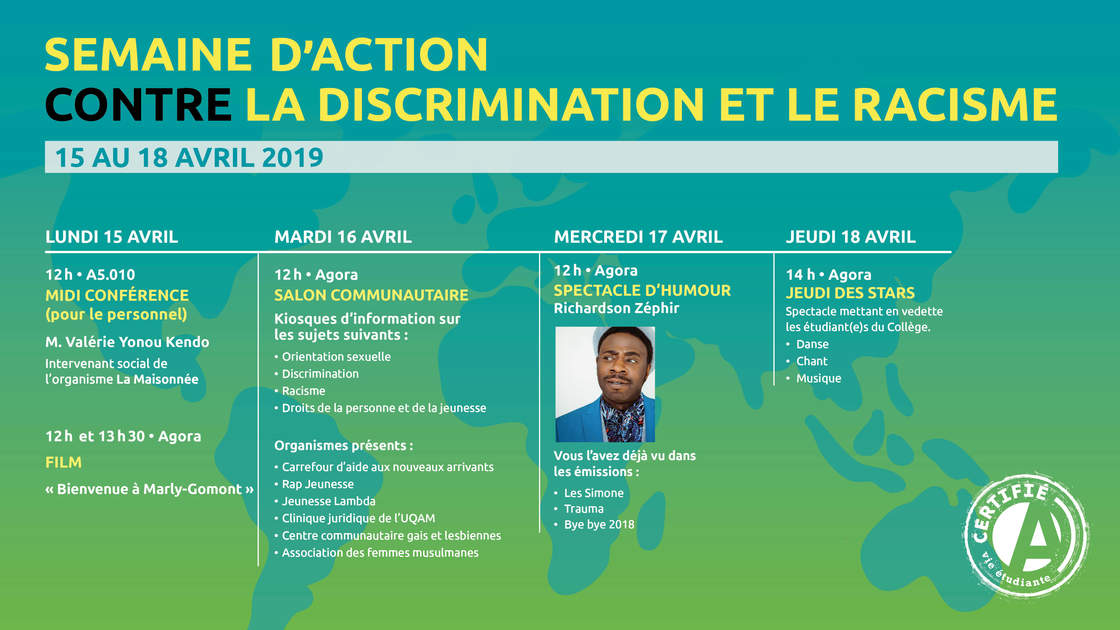 Semaine d'action contre la discrimination et le racisme