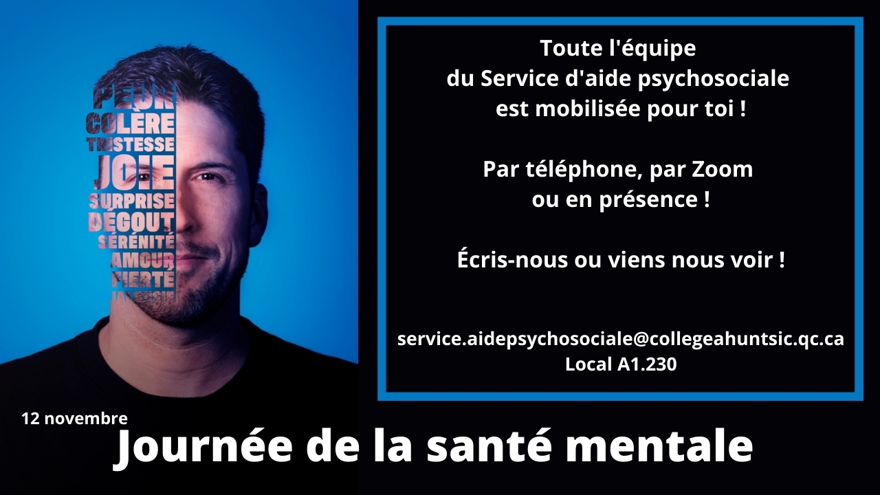 Journée de la santé mentale au collégial