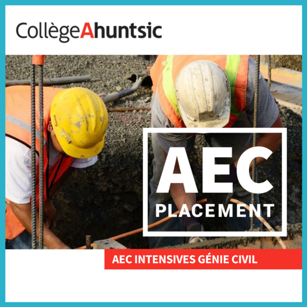 40 finissants en AEC intensive, génie civil