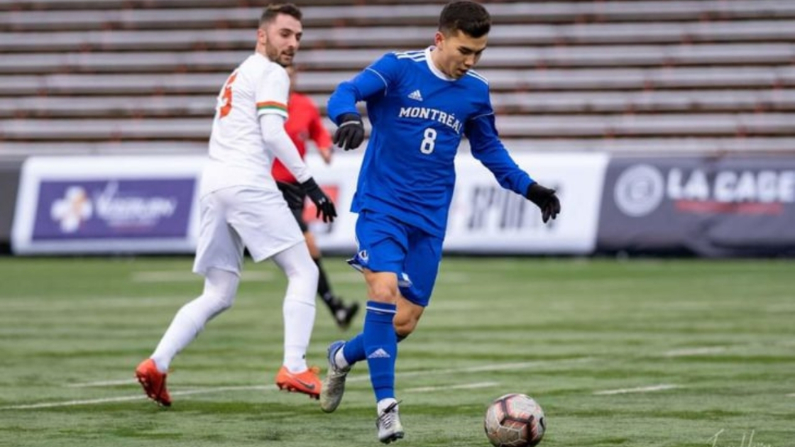 Pierre Lamothe, recruté par le club de soccer HFX Wanderers, de Halifax