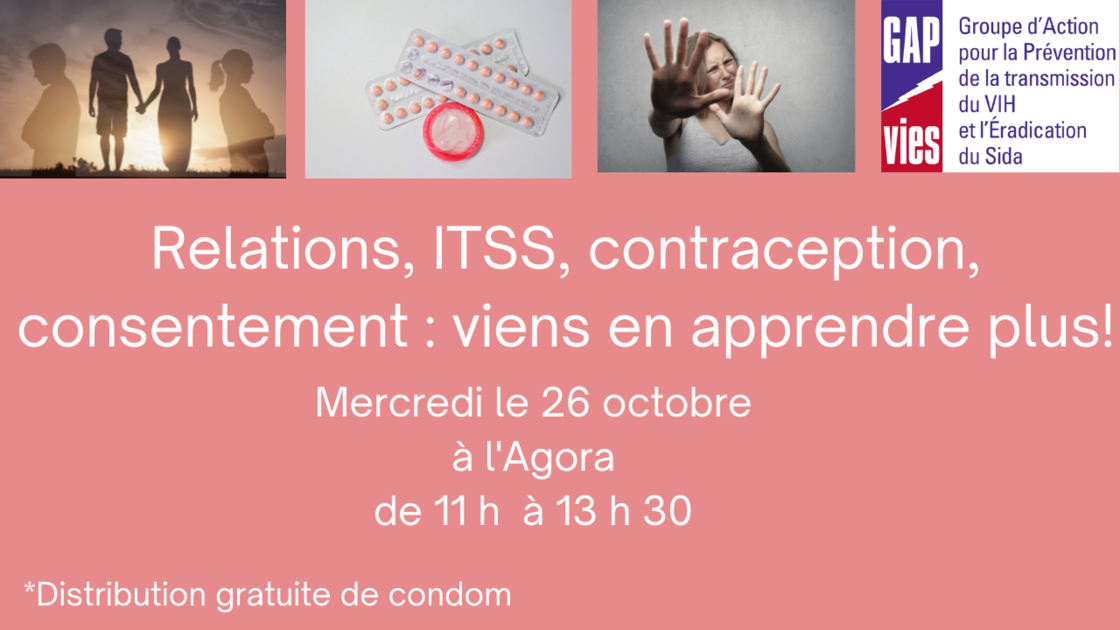 Relations, ITSS, contraception et consentement