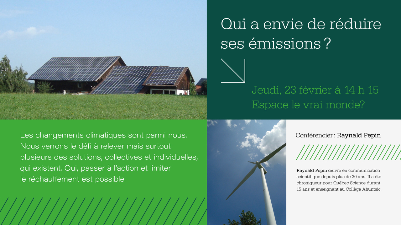 Conférence sur les changements climatiques