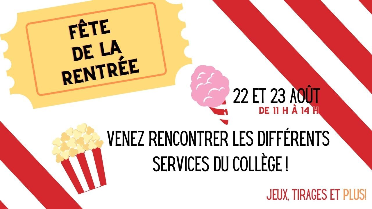 Fête de la rentrée!